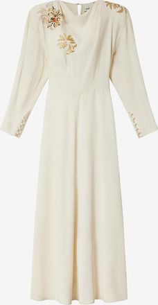 Isabel Marant Robe Samsha - Femme - &Eacute;cru - Taille34 - Isabel Marant