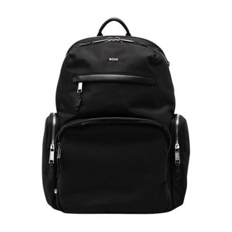 HUGO BOSS Homme, Sacs, Noir, Taille: ONE Size Backpack