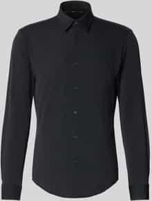 HUGO BOSS Slim Fit Businesshemd mit Kentkragen Modell ROAN