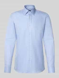 HUGO BOSS Slim Fit Businesshemd aus reiner Baumwolle Modell HANK
