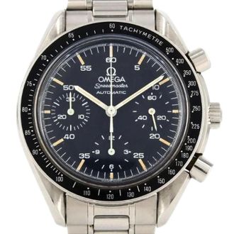 Omega Pre-owned Speedmaster Acier inoxydable Automatique - unisex - Pre-owned - Noir - Taille: ONE Size
