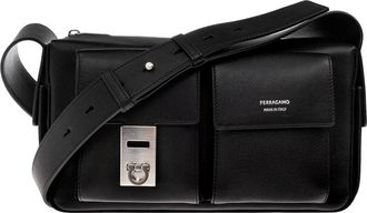 Ferragamo Twins24 Bag - Homme - Sacs - Noir - Taille: ONE Size