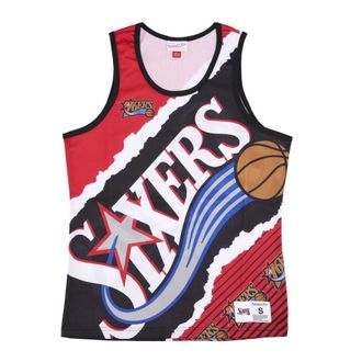 Mitchell & Ness NBA Jumbotron Basketball Tank Top - - Sport - Herren - Mehrfarbig - S