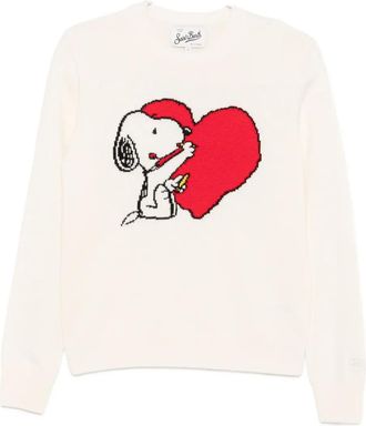 MC2 Saint Barth pull Snoopy - Blanc