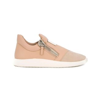 Giuseppe Zanotti Pink & Lila Logo Placca Schuhe - - Shoes - Damen - Rosa - 36 EU