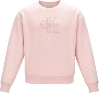Calvin Klein Jeans Femme, Sweatshirts et sweats &agrave; capuche, Rose, Taille: 36 FR SweaT-shirts