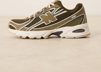 New Balance 740 - Baskets - Kaki-Brown