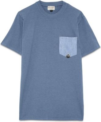 Roy Rogers Homme, Tops, Bleu, Taille: XL Rru90171 T-Shirt