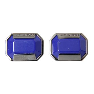 Dolce & Gabbana Silberne Manschettenkn&ouml;pfe aus Messing - - Accessories - Herren - Grau - ONE SIZE