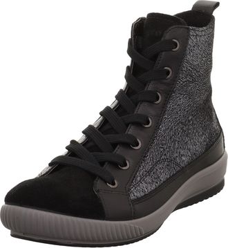 Legero Damen Stiefeletten Tanaro Frauen Schn&uuml;rschuhe,Schn&uuml;rer,Halbschuhe,Stra&szlig;enschuhe,Business,Freizeit Weite: Normal, SCHWARZ (SCHWARZ) (000), 39 EU