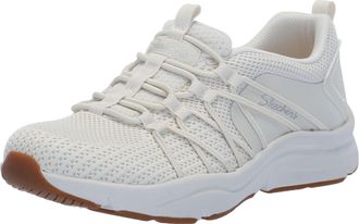 Skechers Damen Active-Sequoia Sneaker, Off White Knit/Hot Melt, 39 EU