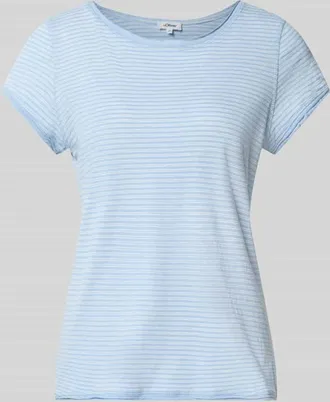 s.Oliver Red Label Regular Fit T-Shirt aus reiner Baumwolle