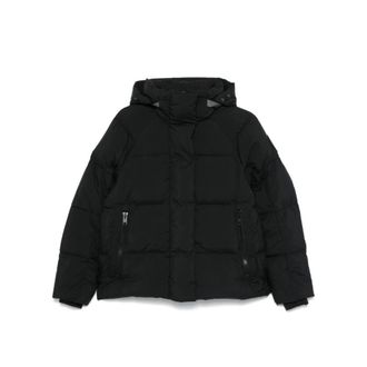 Canada Goose Junction Parka Schwarz Leichte W&auml;rme - - Jackets - Damen - Schwarzk - L