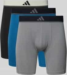adidas Trunks im 3er-Pack mit elastischem Logo-Bund