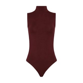 Wolford Femme, Tops, Rouge, Taille: 38 FR Body string en viscose
