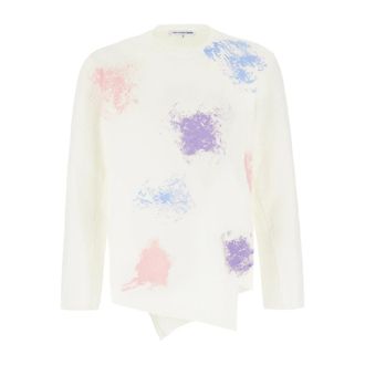 Comme Des Gar&ccedil;ons Rundhals-Strickware - - Knitwear - Herren - Wei&szlig; - XL