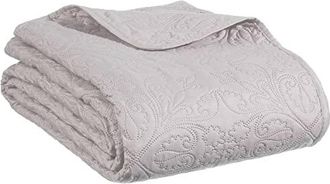 Atmosphera Atmosphera - Dessus de lit + 2 taies Arabesque Taupe - 260x240 cm