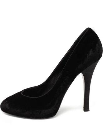 Dolce & Gabbana escarpins en daim à talon 125 mm - Noir