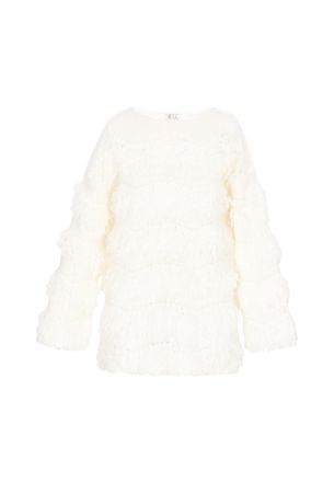 Izia Pullover Frauen Wei&szlig;