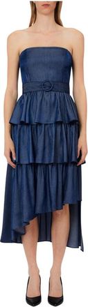 Liu Jo Femme, Robes, Bleu, Taille: 40 FR Dress