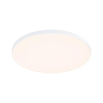 Paulmann 79945 panneau LED panneau encastr&eacute; Veluna VariFit Edge 160 mm rond gradable Blanc chaud Blanc synth&eacute;tique syst&egrave;me d&eacute;clairage 3000 K