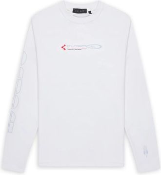 Aspact Vogayer LS Tee - - Tops - Herren - Wei&szlig; - S