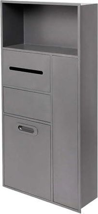 Generic Niche de douche en acier inoxydable 304 - &Eacute;tag&egrave;res de salle de bain encastr&eacute;es imperm&eacute;ables pour organiser les articles de toilette, le papier toilett