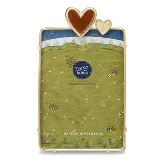 Doing Goods Cadre photo Pyar Heart en laiton Doing Goods