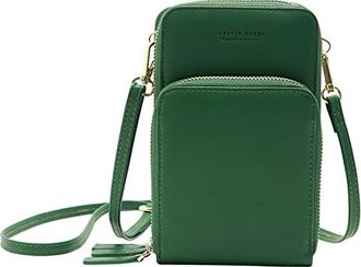 Generic Sac &agrave; bandouli&egrave;re multifonction pour femme avec sangle r&eacute;glable - Motif solide - Fermeture &eacute;clair - &Eacute;tanche - Pour le quotidien, les voyages, le shopp