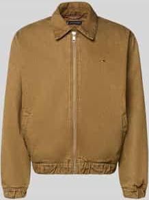 Tommy Hilfiger Regular Fit Bomberjacke aus reiner Baumwolle