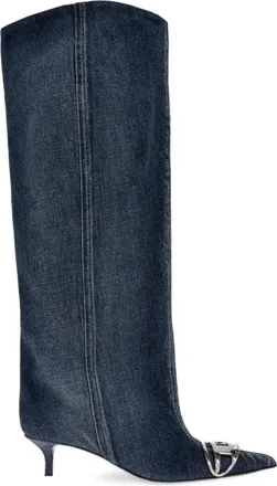 Diesel Femme, Chaussures, Bleu, Taille: 40 EU D-venus KB Slouchy