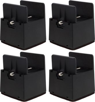 Angoily M&ouml;belerh&ouml;hungen 50mm aus Robustem Kunststoff M&ouml;belbeinerh&ouml;hung f&uuml;r Sofa Tisch Stuhl und Schrank rutschfest Platzsparend f&uuml;r Mehr Stauraum und Bodensch