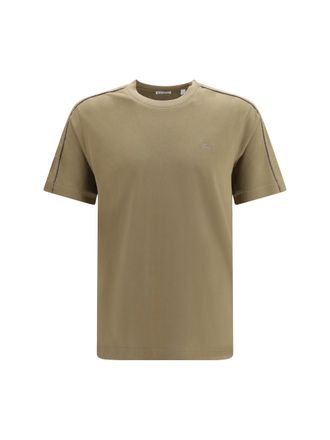 Burberry Embroidered Equestrian Knight T-Shirt - Brown