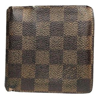 Louis Vuitton Porte-cartes Pre-owned - Femme - Pre-owned - Brun - Taille: ONE Size