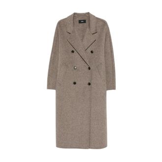 Arma Marisa Zweireiher-Mantel - - Coats - Damen - Grau - M