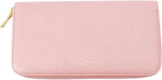 Miu Miu Portefeuille long (bi-pli) Pre-owned - Femme - Pre-owned - Rose - Taille: ONE Size