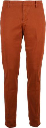 Dondup Homme, Pantalons, Rouge, Taille: W32 Gaubert Chinos