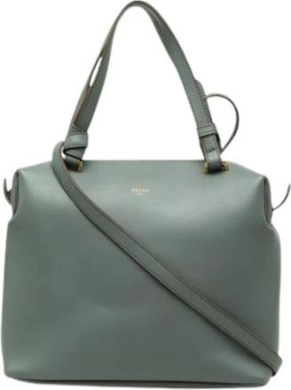 Celine Pre-owned Soft Cube Satchel - Femme - Pre-owned - Gris - Taille: ONE Size