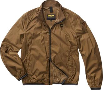 Blauer Homme, Vestes, Beige, Taille: M Kerwin Windbreaker Jacket