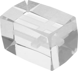 Garneck Kristallklares Kreuz-religiöse Dekoration Tischskulptur Christliches Symbol Friedensbringer Für Wohn Arbeitszimmer Elegante Spirituelle Wohnaccessoire