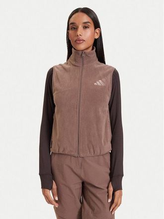 adidas Bodywarmer Terrex Multi Climawarm Full Zip Fleece Vest KQ9121 Braun Regular Fit