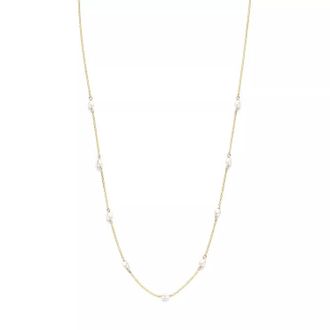 Jackie Gold Halskette - Jackie Pearls of Amalfi Necklace585 - Gr. unisize - in Gold - für Damen