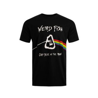 Weird Fish Carp Side Of The Moon T-Shirt für Herren (Schwarz)