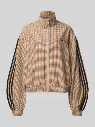 adidas Originals Slim Fit Sweatjacke mit Logo-Stitching Modell CHECKS