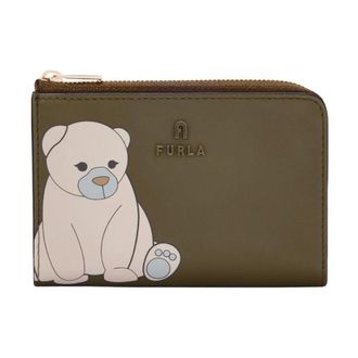 Furla Femme, Accessoires, Vert, Taille: ONE Size Wallets & Cardholders