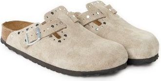 Birkenstock Mules Boston en cuir de vache