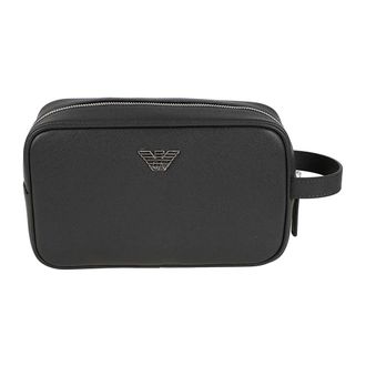 Emporio Armani Saffiano Animation Beauty - - Bags - Herren - Schwarzk - ONE SIZE