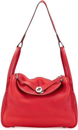 Hermès Hobo Bags - Clemence Lindy 30 - Gr. unisize - in Rot - für Damen