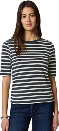 Street One Gestreiftes Shirt Shadowed Navy 40