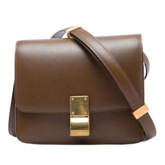 Celine Pre-owned Sac Bandouli&egrave;re Classique - Femme - Pre-owned - Brun - Taille: ONE Size